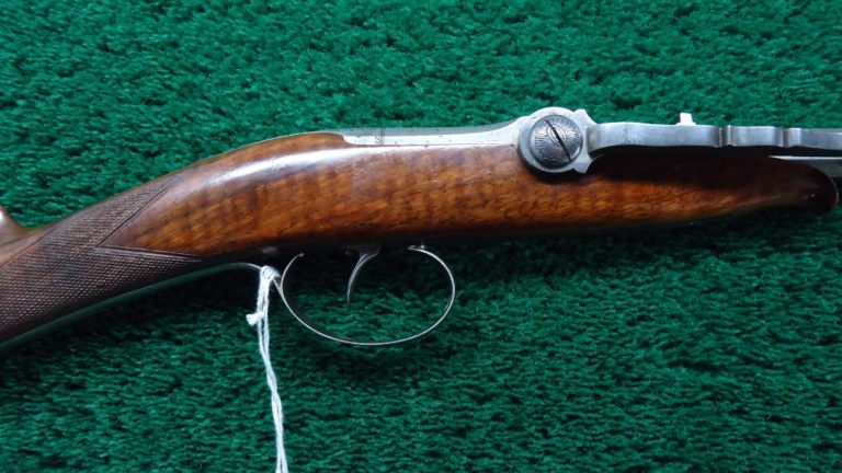 MR281 INTERESTING FAUCET BREECH LOADING NEEDLE-FIRE PARLOR RIFLE [A ...