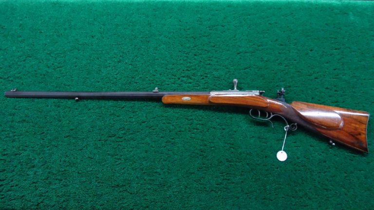 Mr433 Very Scarce German Stalking Rifle A Merz Antique Firearms