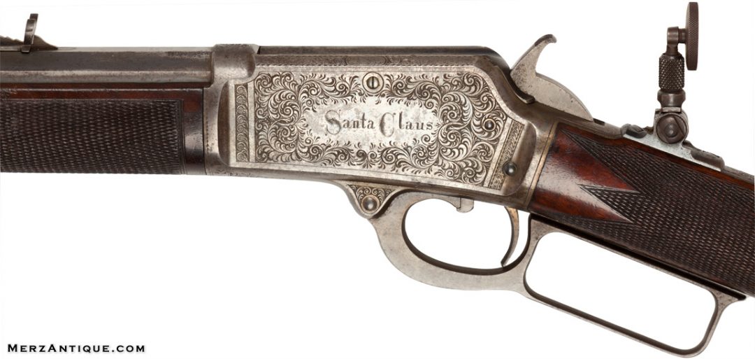 THE BEST KNOWN ENGRAVED MODEL 1888 MARLIN - Merz Antique Firearms